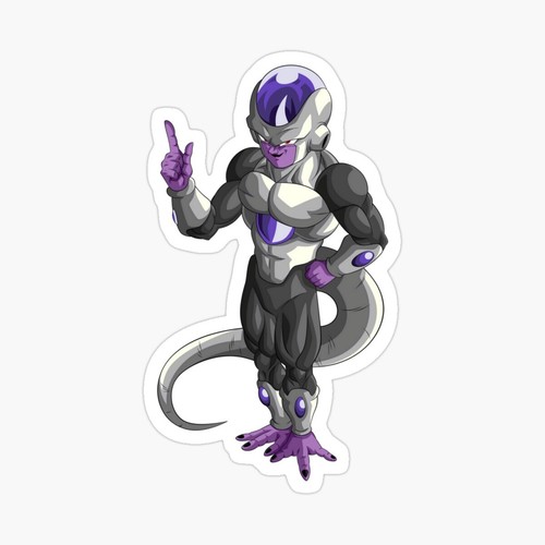 Black frieza Sticker Decal Vinyl For Car, Truck Sticker 5 Inch | eBay
