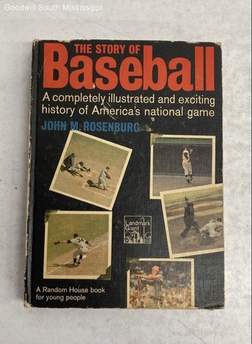 Vintage The Story Of Baseball Book | eBay