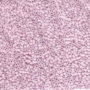 Miyuki Delica Seed Beads Size 11/0 Matte Opaque Rose 7.2g-Tube (DB1514 ...