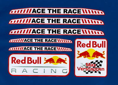 7X COMPATIBLE WITH RED BULL RACING GRAND PRIX F1 FORMULA 1 DECAL VINYL ...
