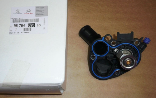 ORIGINAL BOÎTIER DE THERMOSTAT POUR CITROEN C1 ,C3 , C4 CACTUS 1.2VTI ...