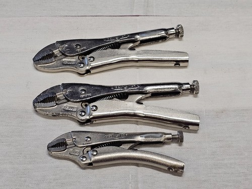 3 Irwin Vise Grip 7WR 5WR Adjusting Locking Pliers set | eBay