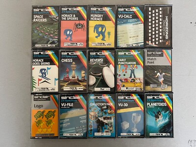 Sinclair Spectrum ZX Cassette Games | eBay
