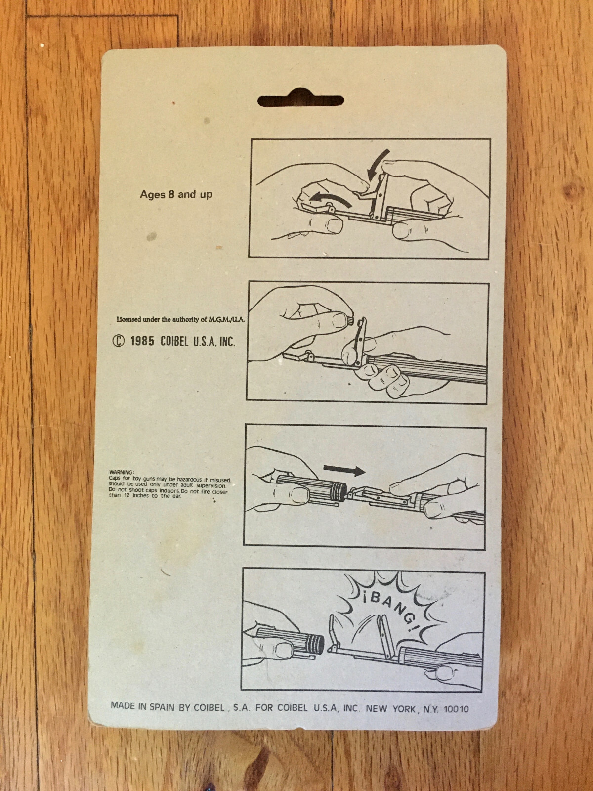 Packaging only - James Bond 007 Exploding Pen - Includes Caps - 1985 ...