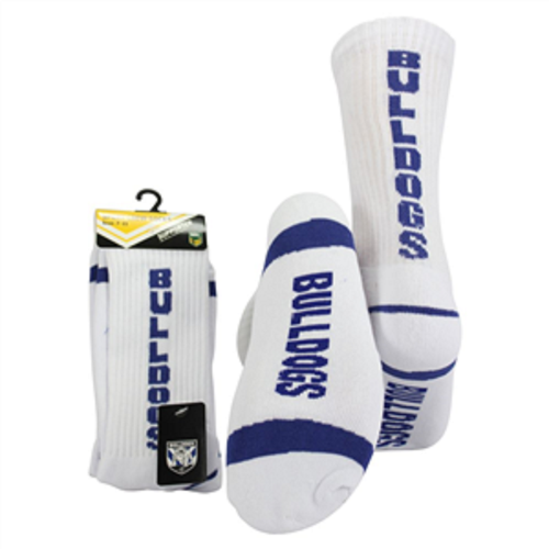 NRL Mens Crew Socks - Canterbury Bulldogs - One Set - Sock - | eBay