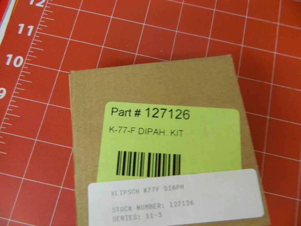 Klipsch La Scala Factory K-77-F Tweeter Horn Diaphragm Faceplate ...