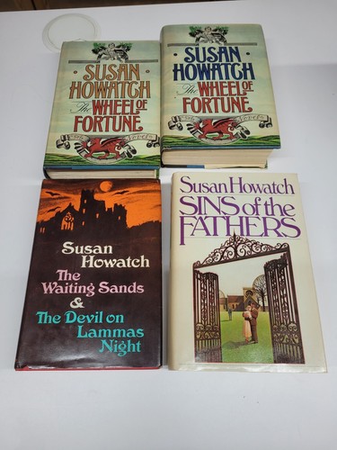 Lot of 4 Susan Howatch HCBJ Book The Wheel of Fortune Sins of the ...