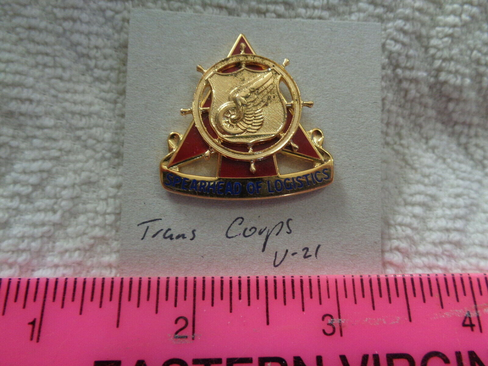 Transportation Corps V-21 Unit Crest, DI, DUI (DRAW#R11) | eBay