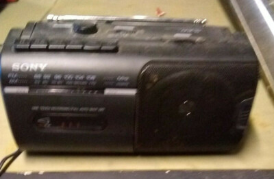 SONY CfM -10 Portable cassette radio player | eBay