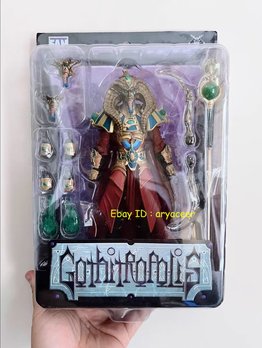 Four Horsemen Studios Holy Beetle Series Golden Pharaoh Action Figure ...