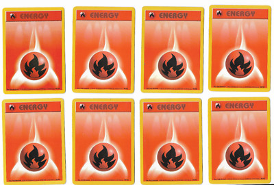 Pokémon TCG Fire Energy 98/102 Base-Set of 8 | eBay
