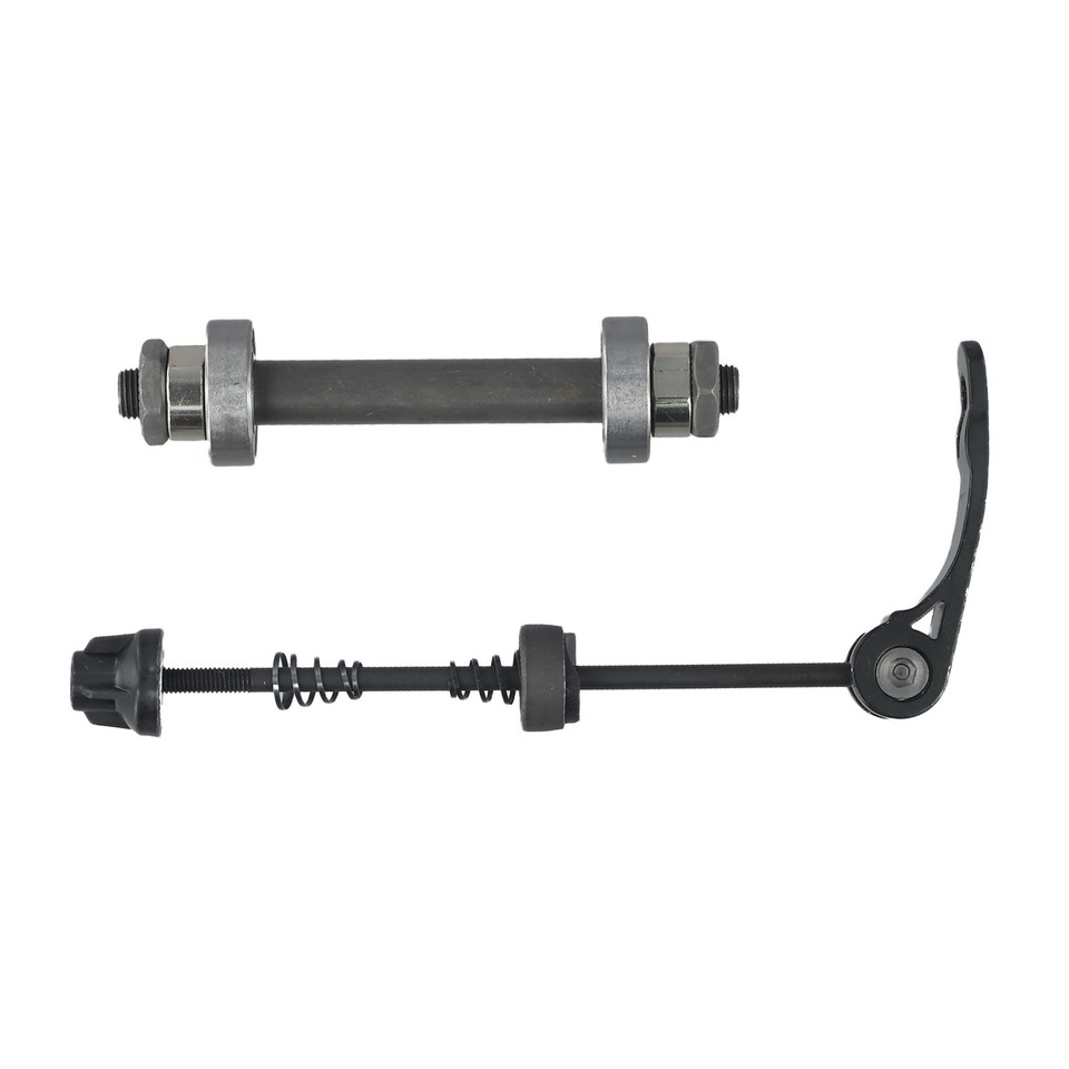 Hot Axle Quick Release Spare Steel Tools Access Wheel Hub Bicycle Black ...