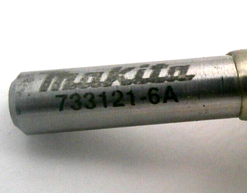 Makita Drill Bit 733121-6A Router Bit 1/4" Bead, 2 Flute, 1/4" SH, C.T ...