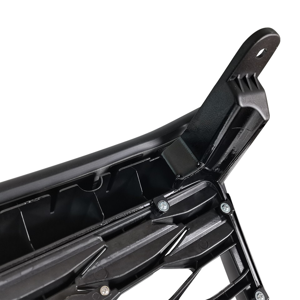 2012-2015 Honda Pilot Front Upper Honeycomb Gloss Black Grill Fit w ...