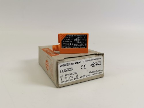 Ifm Oj5026 Ojp-Fpkg/So/As Reflective Sensor | eBay