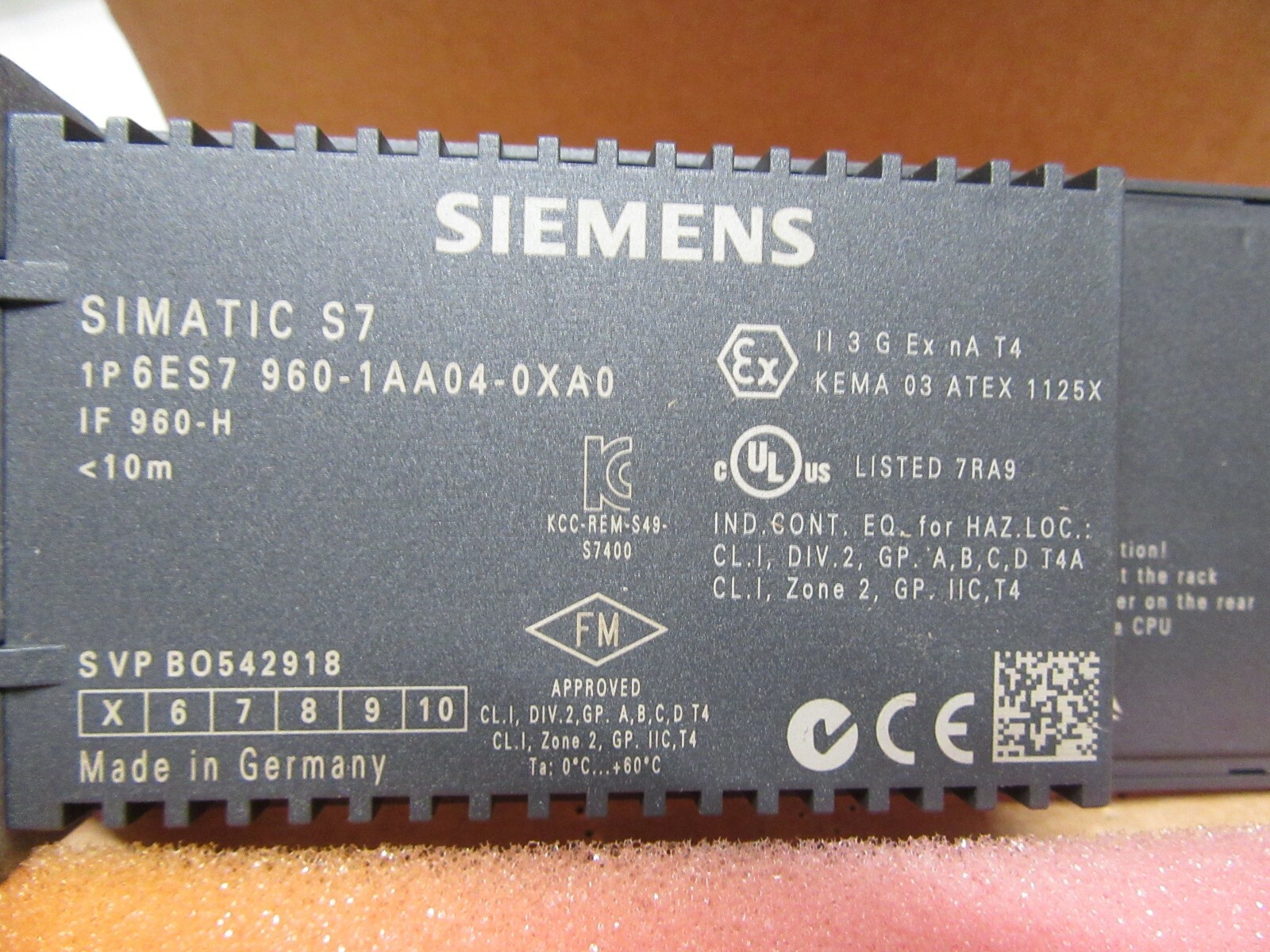 Siemens 6ES7960-1AA04-0XA0 S7-400 HF-Sync module | eBay