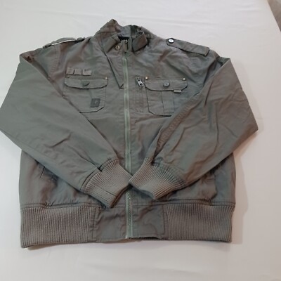 Vintage Marc Ecko Jacket Men's Sz L Cut Sew Designer Y2K Streetwear ...