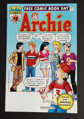 Archie Comics #1 Free Comic Book Day Kid Who Wrecked Riverdale 2003 NM ...