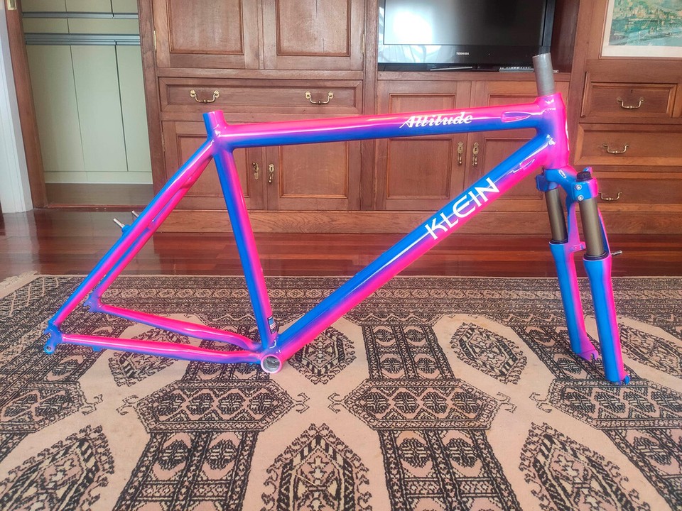 Klein Attitude vintage mtb decal sticker vinyl adesivi autocollant ステッ ...