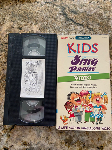 Kids Sing Praise And Zoboomafoo Lot of 2 VHS Tapes | eBay