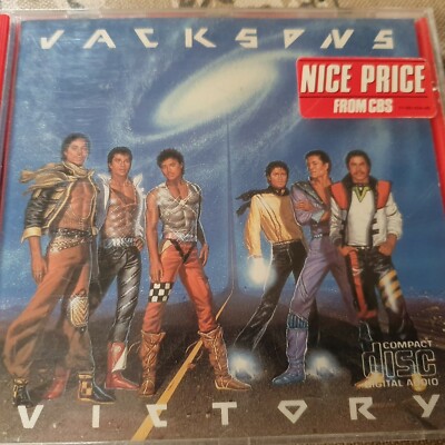 Jacksons Victory cd epic cbs | eBay