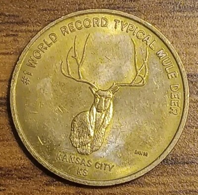 TOKEN WORLD RECORD TYPICAL MULE DEER - KANSAS CITY KS ~ Cabela's ...