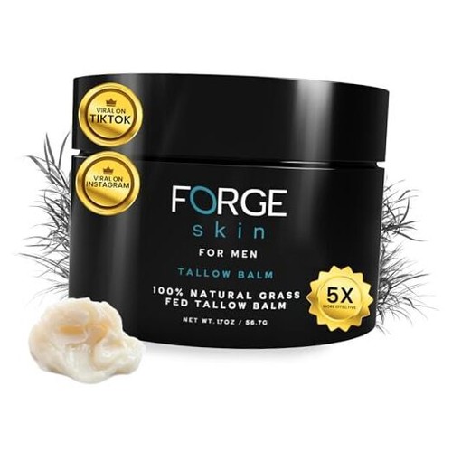 Forge Men's Wrinkle Defense Tallow Balm - 1.77 OZ | Anti-Aging Face ...