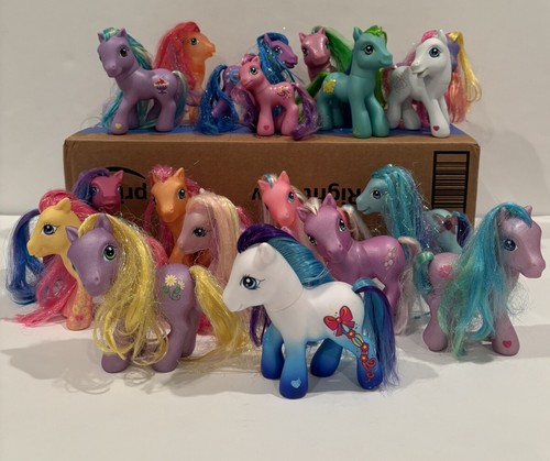 G3 My Little Pony Lot of 18 MLP - Silver Rain, Tangerine Twinkle ...