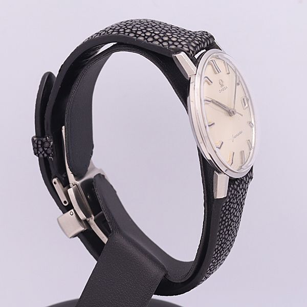 Dead Operational Omega Hand Wound Seamaster Date Silver Dial Men s ...