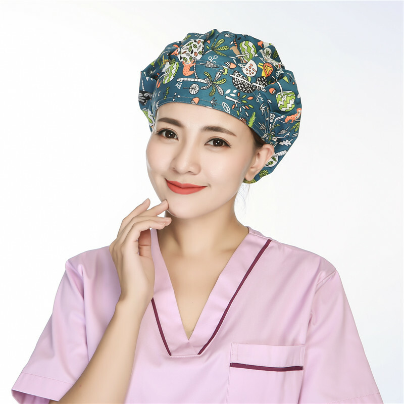 Scrub Cap Doctor Nurse Hat Surgery Medical Surgical Cap Work ...