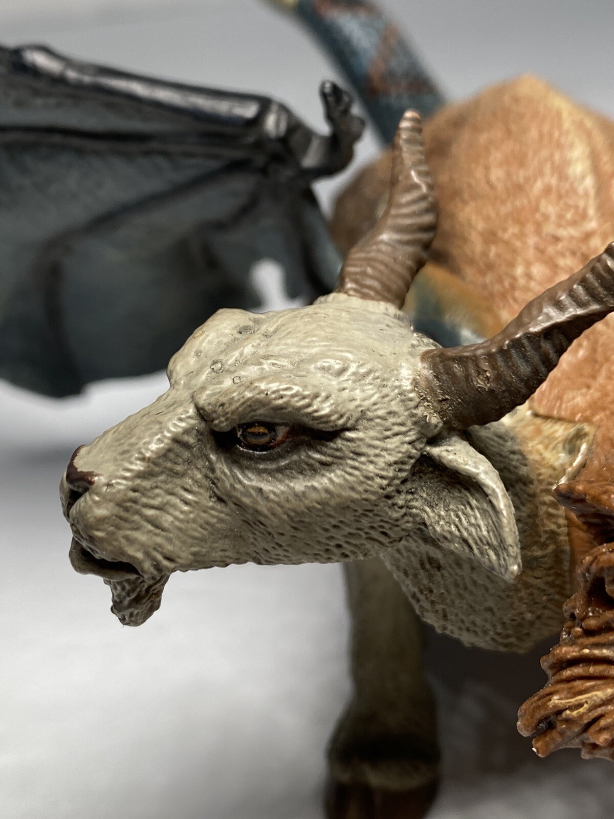 Safari Ltd. Chimera 3 Headed Dragon Lion Goat /Snake Tail Toy Action ...