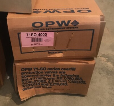 OPW 71SO-4000 Overfill Prevention | eBay