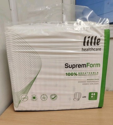 Lille Healthcare Suprem Form Super Plus Incontinence Pads 1 of 20 ...