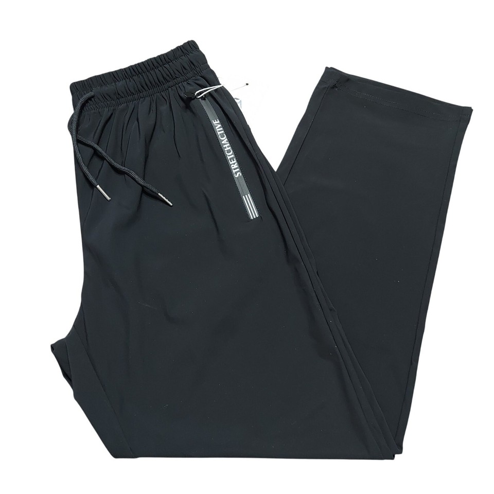 Stretch Active Women's Black Ultra Stretch Casual Activewear Pants NWT ...