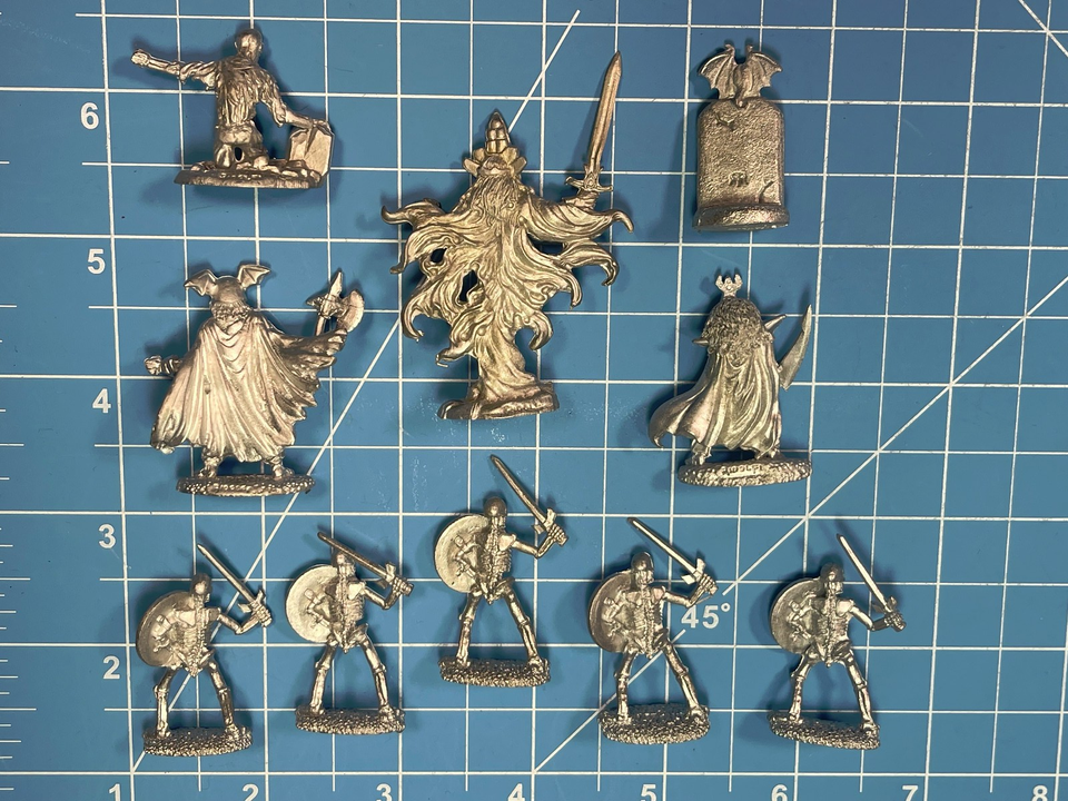 Reaper Miniatures Undead Lot (10) Skeletons Pathfinder D&D | eBay
