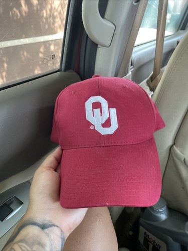 University of Oklahoma OU Boomer Sooner Red Cap Top World Hat ...