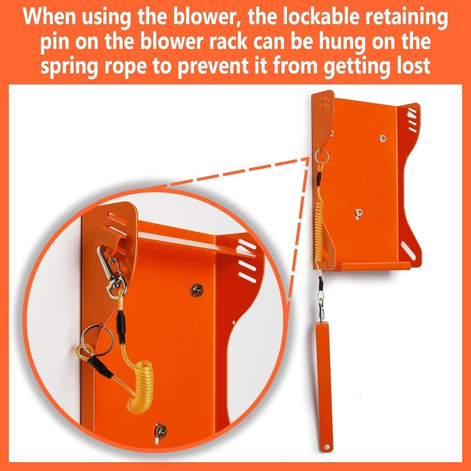 Blower Rack for Stihl BG-50,BG-56,BG-66,BG-86, Handheld Blower Holder ...