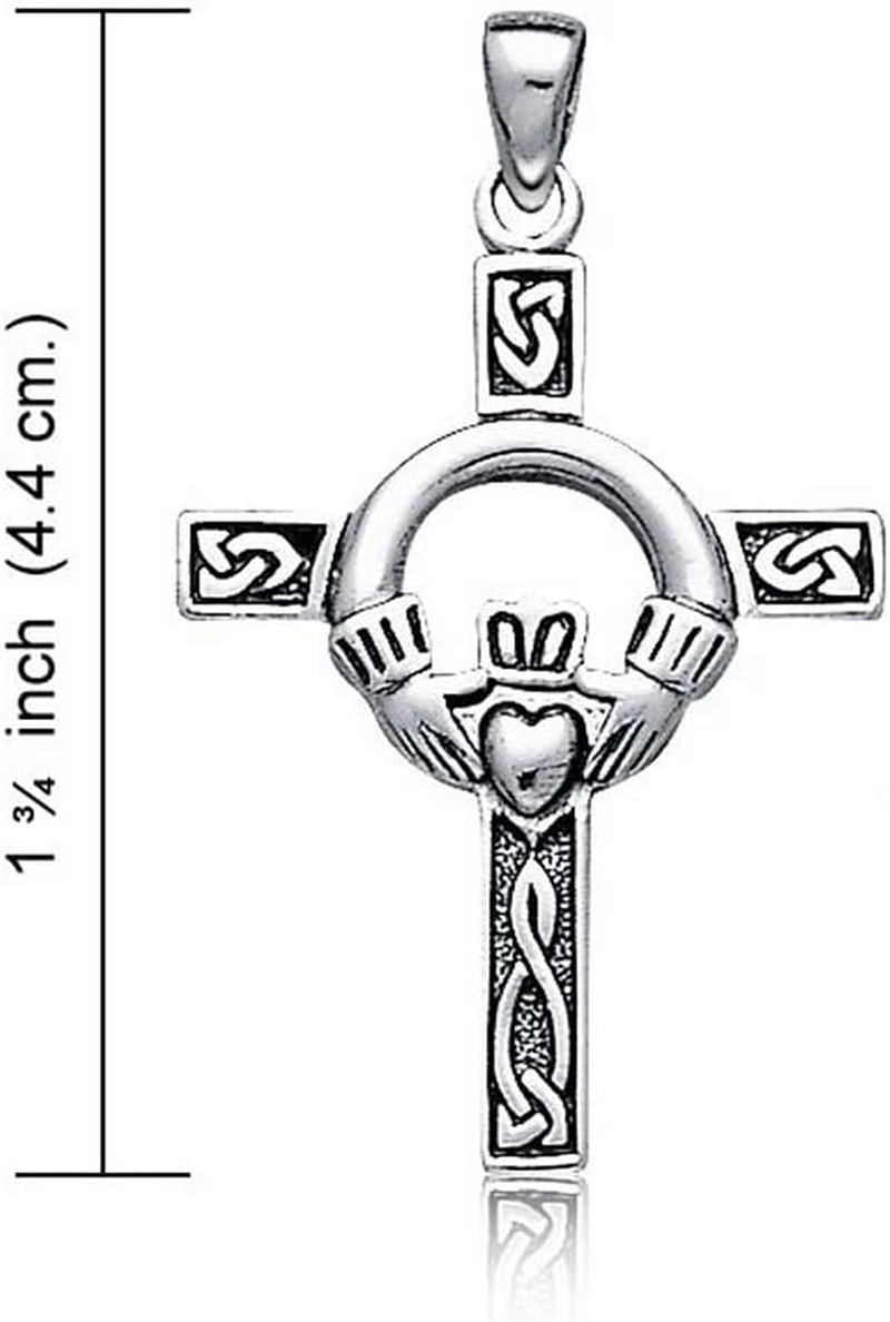 Spiritual Religious Irish Viking Eternal Trinity Celtic Knot Claddagh ...