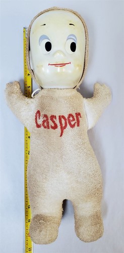 Z-845 1960'S VINTAGE MATTEL CASPER THE FRIENDLY GHOST TALKING DOLL PULL ...