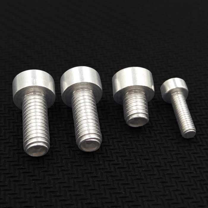 M6 Allen 6063 Aluminum Alloy Socket Cap Head Screws Hexagon Bolts 6mm ...