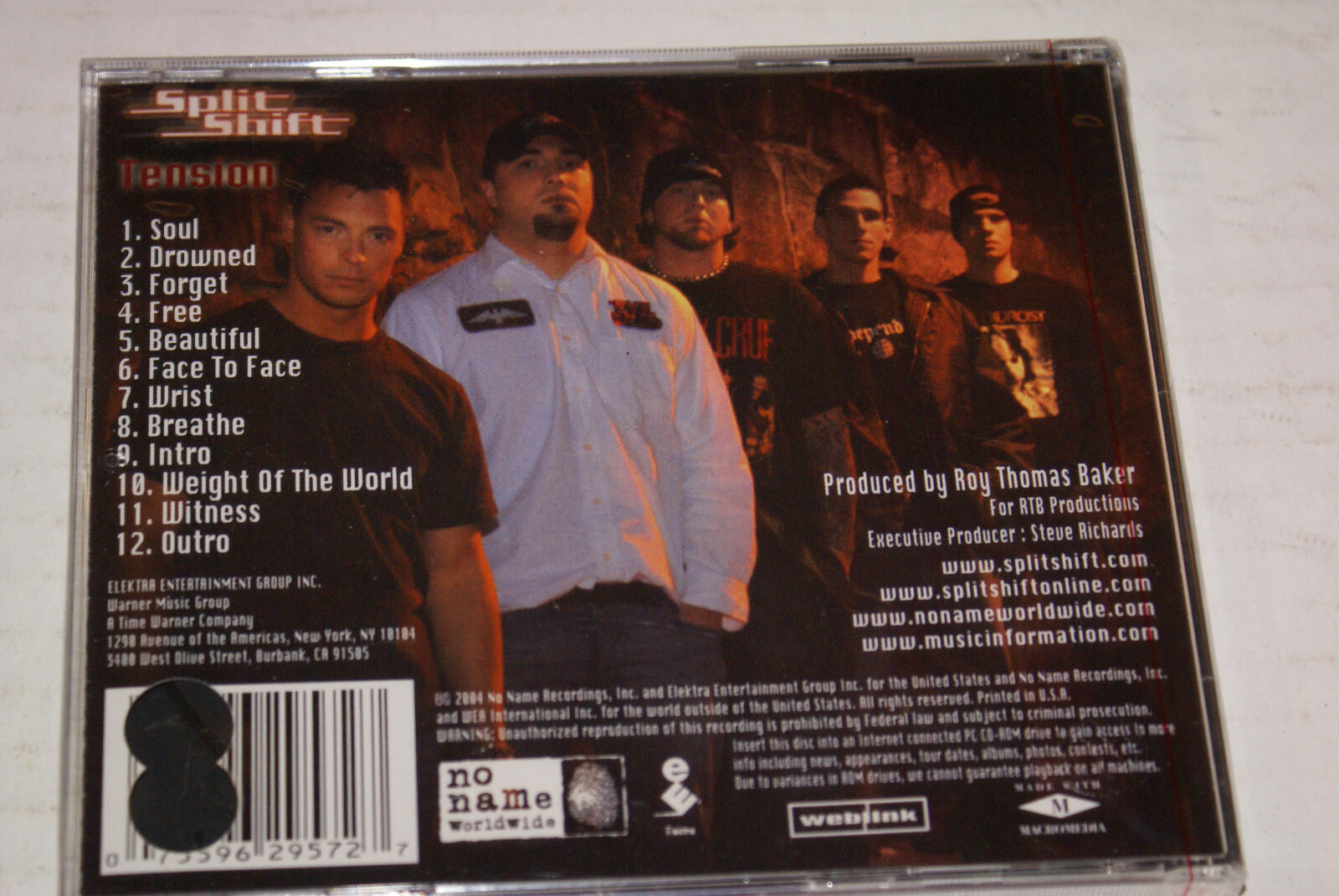 Split Shift ‎– Tension Promotional CD Brand New Factory Sealed ...
