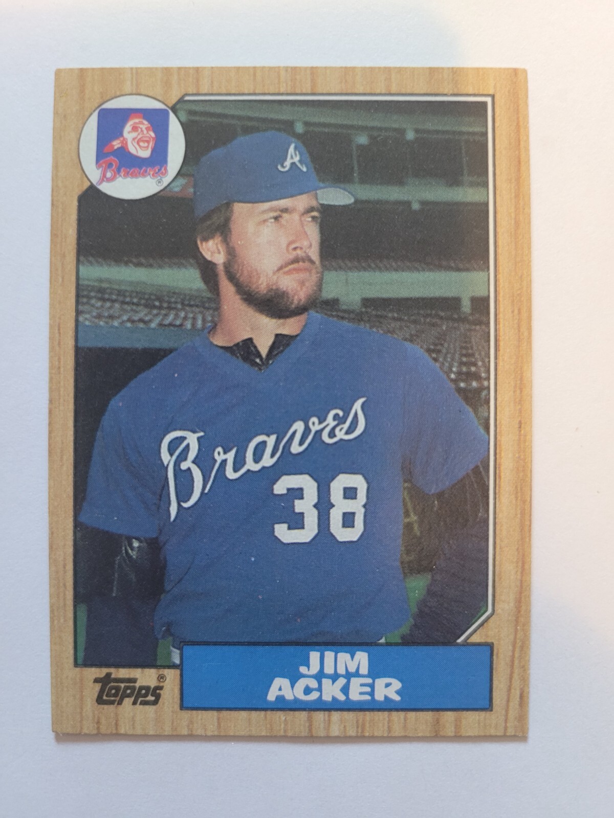 1987 TOPPS JIM ACKER #407 NM | eBay