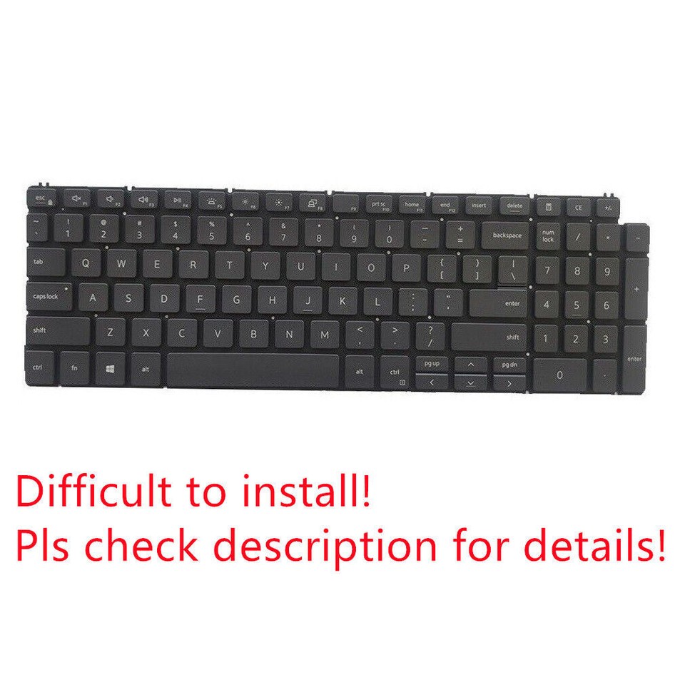 Original for Dell Inspiron 15 7500 7501 US Backlit Keyboard | eBay