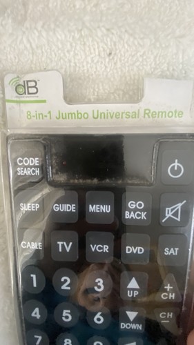 NEW DB Decibel Electro. 8-In-1 Jumbo Universal Remote For 8 Devices TV ...