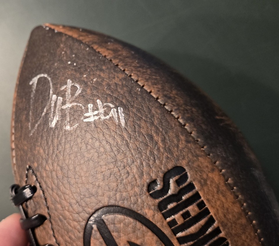 Zayne Anderson, Matt Orzech, Warren Brinson Packers autograph mini ...