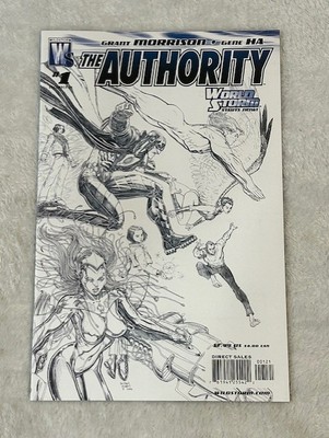 The Authority #1 Arthur Adams Sketch Cover (DC Comics December 2006 ...