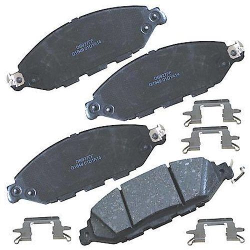 Disc Brake Pad Set-Premium Gold Ceramic Front Brake Pads CARQUEST ...