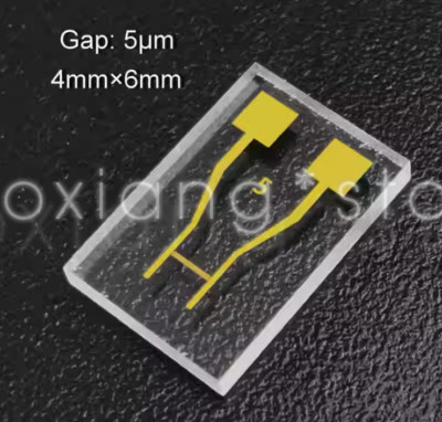 QTY:5 5μm Fork Finger Electrode Gas Pole MEMS Sensor Chip 4mm*6mm*0.7mm ...