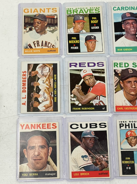 1964 Topps Baseball Complete Base Set Cards #1-587 VG to EX-MT | eBay