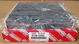 Lexus / Toyota OEM Genuine Premium AC CHARCOAL CABIN AIR FILTER 87139 ...